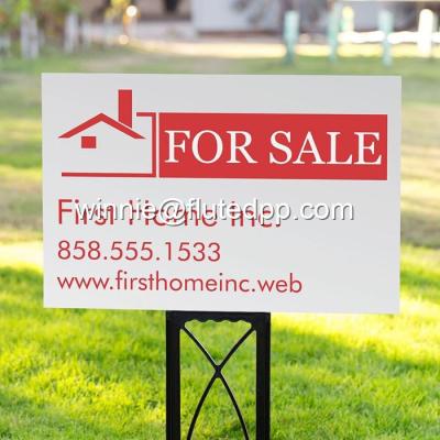 China 5mm PP Signboard 500 x 770mm Black for sale