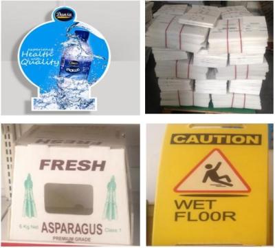 China Printed Corflute Signs for sale