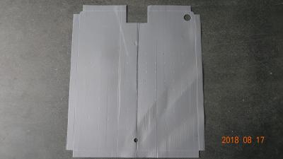 China Correx Corrugated plastic sheet  pp Coroplast Corflute for refrigerator back wall for sale