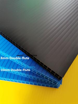 China 8mm Doube-Flute Coroplast sheet for sale