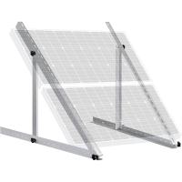 China Wholesales Adjustable Triangular Solar Panel Support for Balcony Wall and Flat Roof for sale