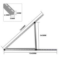China Adjustable Solar Triangular Bracket for Aluminum and Galvanized Steel Module Mounting for sale