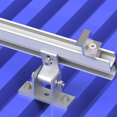China ISO9001/CE Certified Aluminium Frame PV Panel Stand Racking Structure for Long-Term for sale