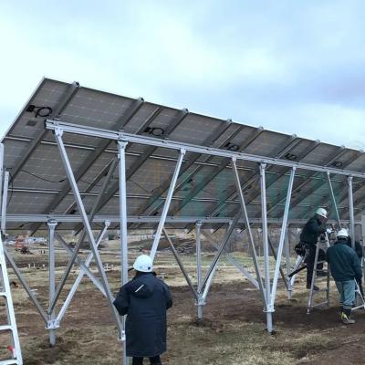 China Sliver or Customization AL6005-T5 Solar Carport with Panels Parking Racking Structure for sale