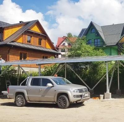 China Solar Mounting Structure Steel Brackets for Quick Installation in Open Field Mounting for sale