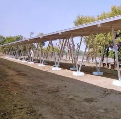 China Solar Mounting Structure Steel Brackets for Quick Installation in Open Field Mounting for sale