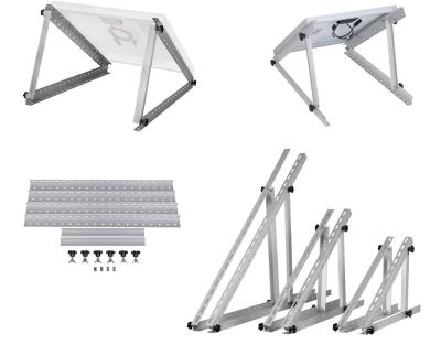 China Triangle Adjustable Solar Panel Roof Mounting Brackets Snow Load Resistant and Durable for sale