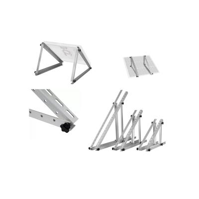 China Triangle Adjustable Solar Panel Roof Mounting Brackets Snow Load Resistant and Durable for sale