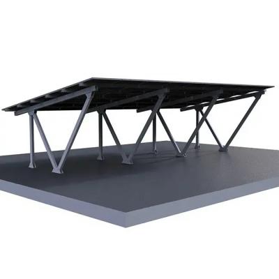 Cina Sistema di montaggio solare Carport 10KW Peso leggero Carport solari in alluminio per parcheggio auto in vendita