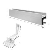Quality Snow Load 1.4kn/m2 Carbon Steel Solar Panels Mounting Brackets for Quick for sale