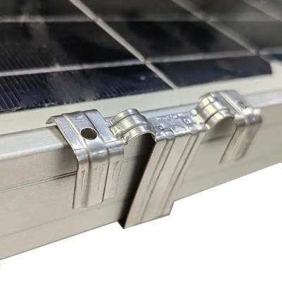 China Snow Load 1.5KN/m2 Wind Load 60M/s Customizable Solar Energy Kit for Water Drainage for sale