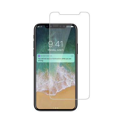中国 2.5D緩和されたガラス スクリーンの保護装置のApple iPhone8のためのOleophobicコーティングの反傷 販売のため