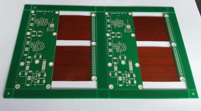 China 1/2Oz Polyimide Flexible Pcb Fabrication Board PI Material White Yellow Soldermask Resistor for sale