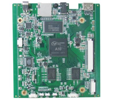 China Black Silkscreen Pcba Bga Assembly Smt Pcb Board FR-4 ROHS UL ISO9001 2015 for sale