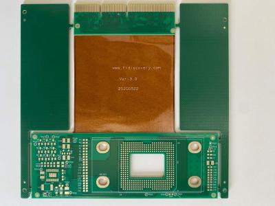 China Rigid-Flex PCB Board with Hard Plating Surface Finish and Immersion Gold Process for sale