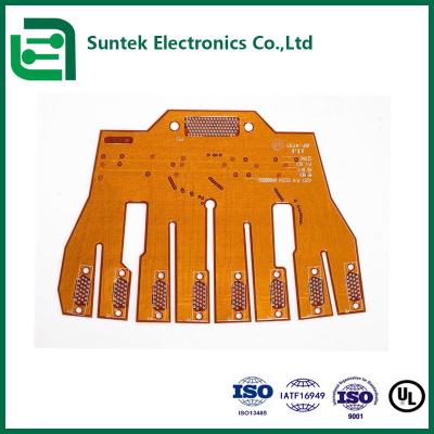 中国 柔軟なPCBテスト電圧のためのカスタムFPC組成 10-300V 板厚さ許容量 / -0.13mm 5mil 販売のため