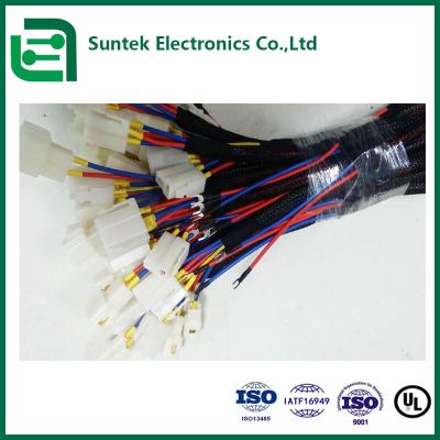 China Custom Cable Assembly and Wire Harness with Testing Voltage 1000 V, Loop Resistance 280 Ohm, and Temperature Rating -40°C To 105°C for sale
