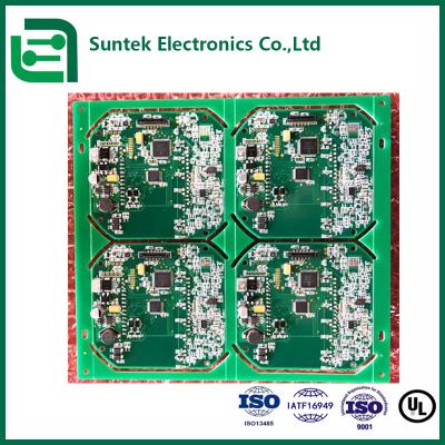 China Turnkey PCB Assembly with White Silk and Vacuum Package for Industrial Control Applications for sale