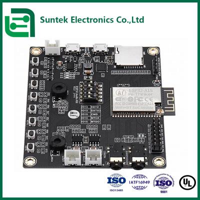 China Turnkey PCB Assembly with Vacuum Package White Silk and Square Circle Irregular Shapes for sale
