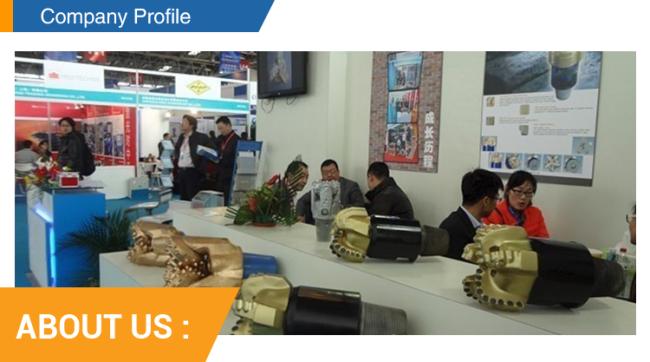 API IADC PDC drill bits set, 6 1/2 inch PDC drill bits & 5 blade pdc metal square hole drill bit