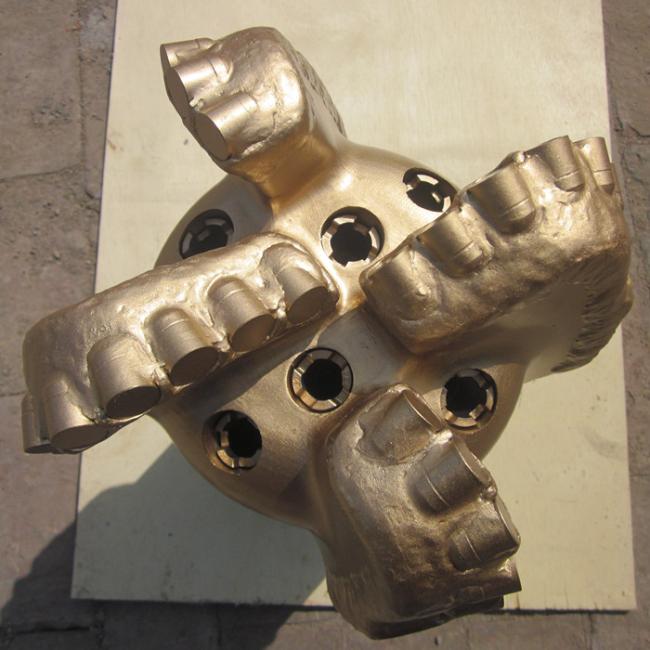 Oilfield drilling tool 4/5/6/7blades steel/matrix body PDC bit 8 1/2 inches