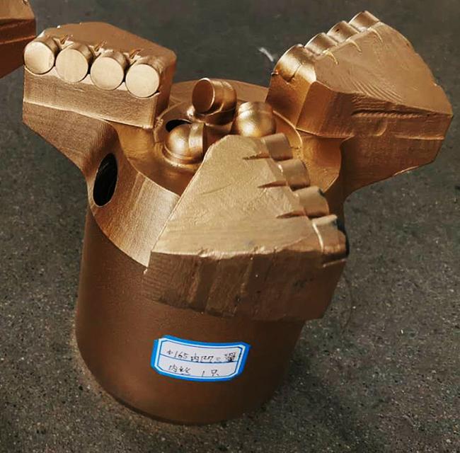 Factory wholesale high quality water bits PDC 165mm Drag Bit used for Water Well Drilling