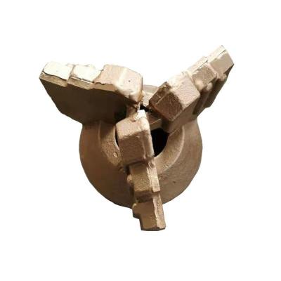 China Quarry Rock Drilling Tools 3 Wings PDC Drag Bit for Mining Geothermal Well Drilling for sale