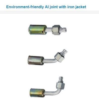China 5101 Environment-friendly Al Joint with Iron Jacket fitting air conditioning fitting for sale