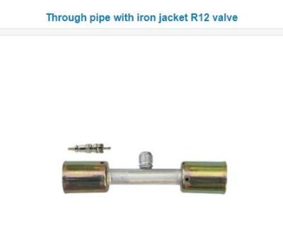 China Through pipe with Iron Jacket air conditioning fitting AL Fitting for sale