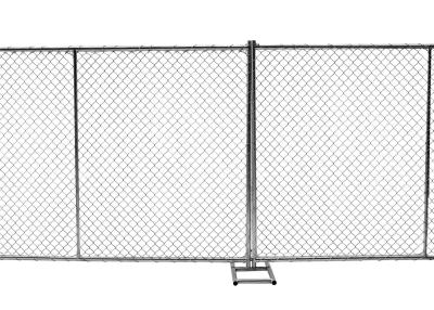 China Padrão provisório 8ft x 12ft da cerca ASTM A392-06 da construção 1 malha grossa 60mm*60mm da parede do ½” (38mm) x 1.6mm à venda