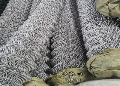 China Galvanized PVC Coated Security Chain Link Mesh Fence for sale