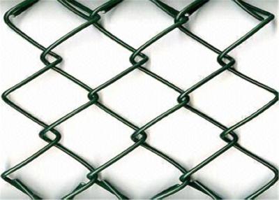 Cina PVC del recinto della rete metallica del collegamento a catena ricoperto in vendita