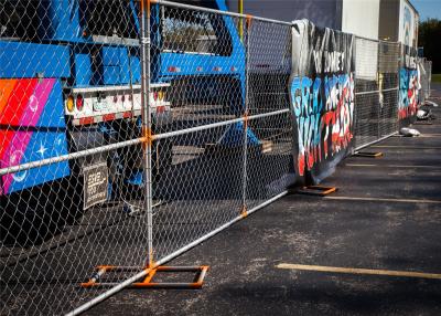 Китай Temporary Chain Link Fence 6'x12' 1.25