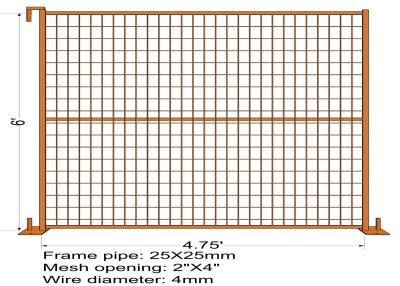 Китай 6FT X 4.75FT “Quebec French Land