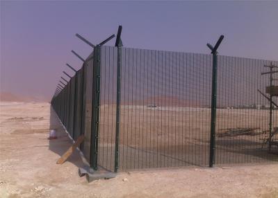 Cina Sicurezza orizzontale Serried CLEARVU del cavo di alta sicurezza che recinta 76.20mm x 12.70mm in vendita
