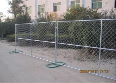 Cina Hot Dipped Galvanized 1.6mm Wall Thickness Temporary Chain Link Fencing Panels in vendita