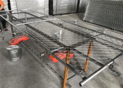 China 6'x10' temporary chain link fence panels 1½
