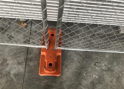 Cina 8'x14' chain link fence panels for construction site heavy duty design cross brace tube 1⅝