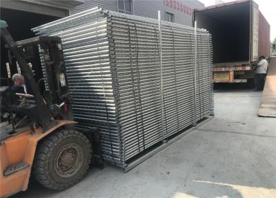 China Temporary Security Construction Fencing Panels 1.83mx3.65m Mesh 57mmx57mm Diameter3.2mm/10Ga for sale