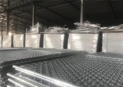 China 6'x10' chain link construction fence panels mesh 2.5