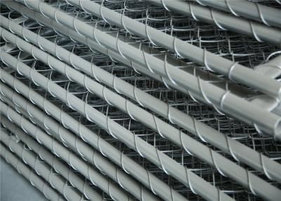China Construction Site 8'x12' OD 35mm wall thickness 1.5mm cross brace 32mm temporary chain link fencing Te koop