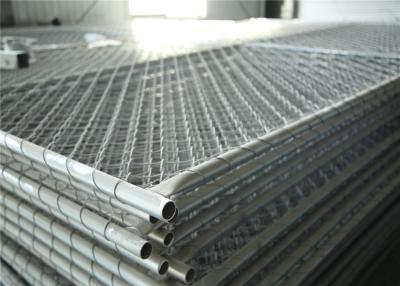 China Chain Mesh Construction Wire Fence Panels OD 33.2mm wall thick 1.5mm Mesh 60mmx60mm Diameter 2.7mm Te koop