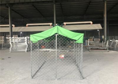 中国 大きい屋外の電流を通された安いチェーン・リンク犬の犬小屋 販売のため