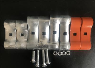 Cina 32mm outer diameter clamp Hot dipped Galvanized and Powder Coated Available Customized you own size Clamp in vendita