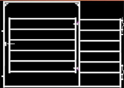 中国 2.1x1.8m Australia standard farm gate fence/livestock panels Farmgate 販売のため