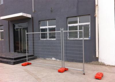 中国 Hot Dipped Galvanized Temporary Fencing Panels 32mm tube wall thick 2.00mm inside and outside zinc coated 販売のため