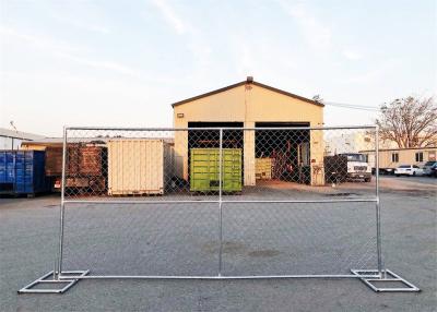 Китай HDG1.2 oz/ft Construction Chain Link Fence 6'x12 продается