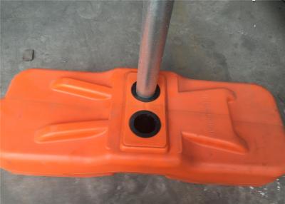 China Melbourne Budget Temporary Fencing Panels Powder Coated High Visibility Orange color 2.1mx2.4m Width for sale