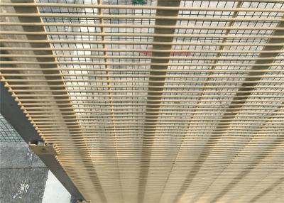 China Serried Horizontal Wire 358 Security Mesh Fence for sale