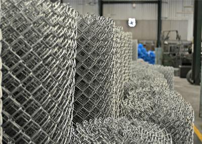 Cina ASTM A 392-03 610gram/sqm chain link fabric 5ft height with a 2